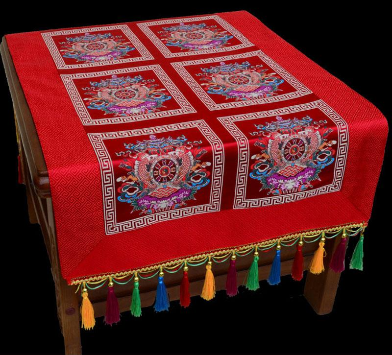 Tibetan ethnic tablecloth custom retro strip table coffee table ...